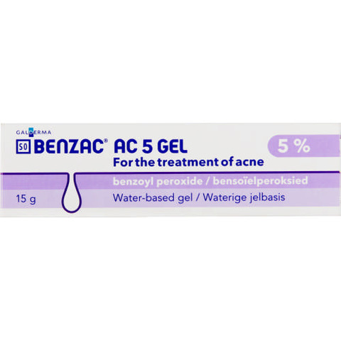 Benzac AC 5 Gel 15g – DelMed