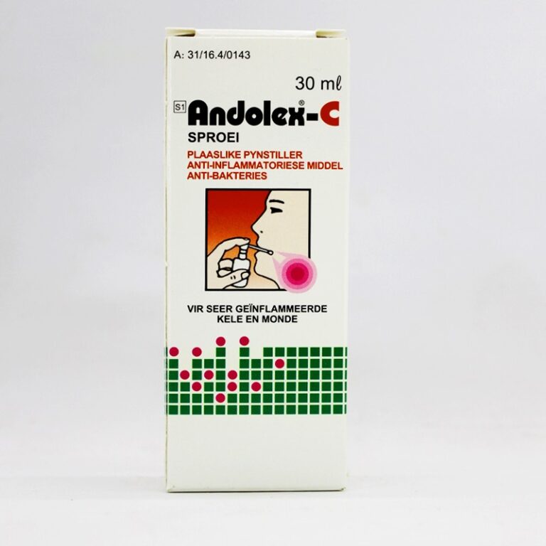 ANDOLEX-C ORAL SPRAY – DelMed