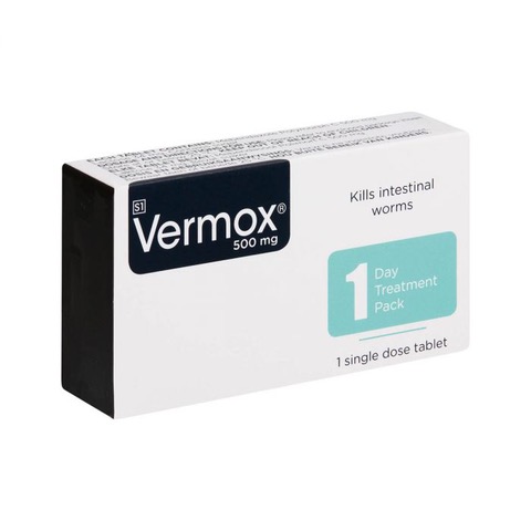 VERMOX 500mg TAB SINGLE DOSE – DelMed