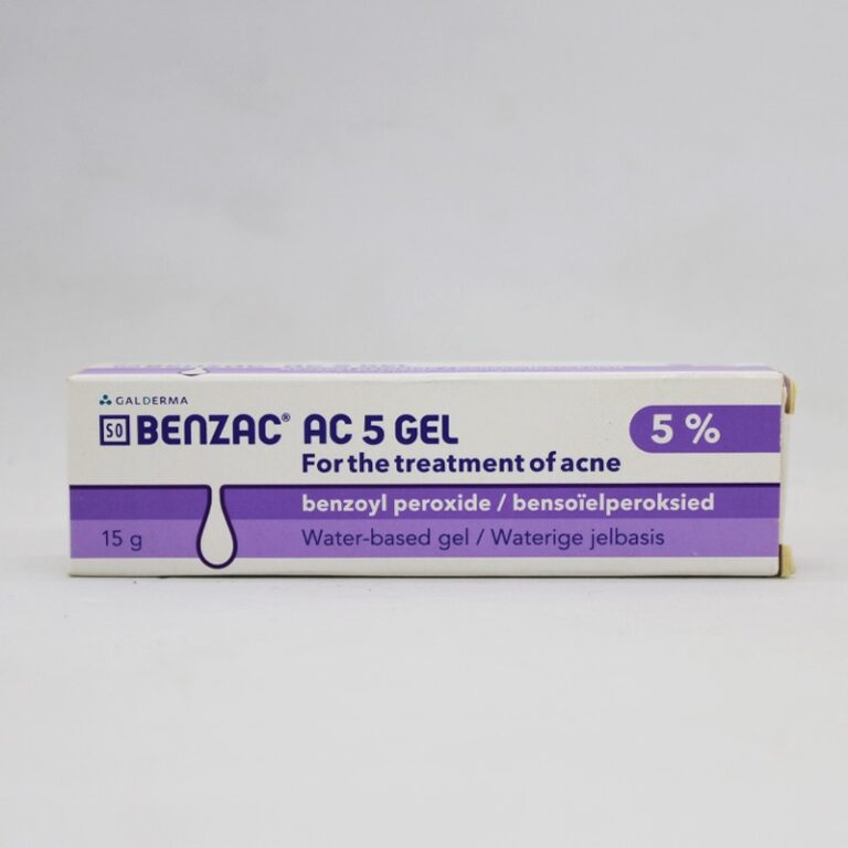 Benzac AC 5 Gel 15g – DelMed