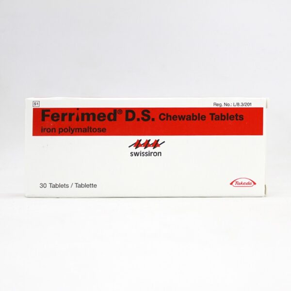 Ferrimed DS Chew Tablets 30’s – DelMed