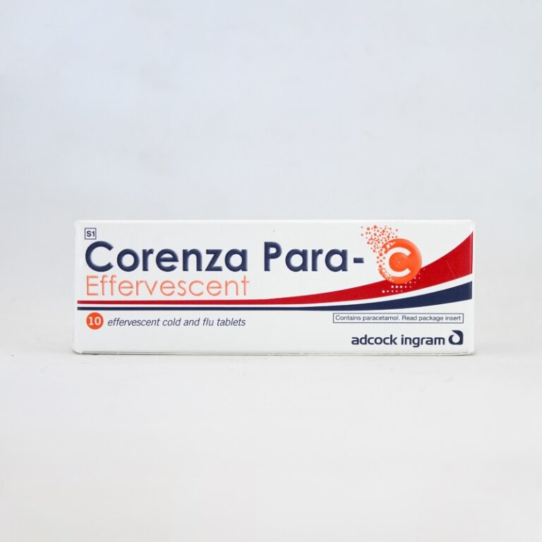 CORENZA PARA-C EFF TABLETS 10’s – DelMed
