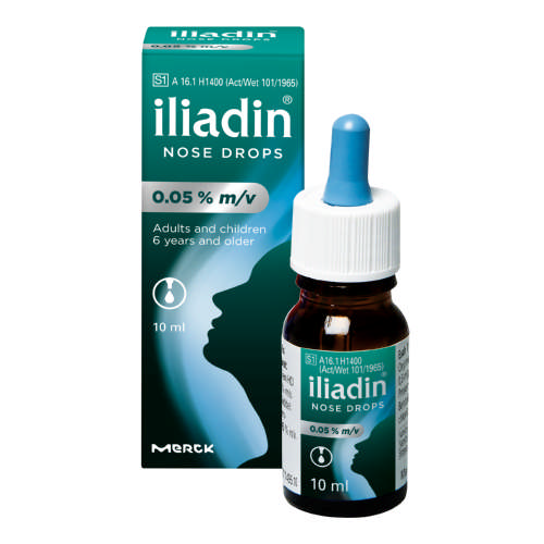 ILIADIN NOSE DROPS 10ml – DelMed