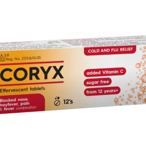 CORYX cold and flu EFF TABS 12’s – DelMed