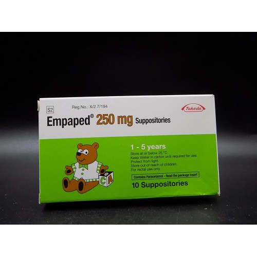 Empaped Supps 250mg 10’s – DelMed