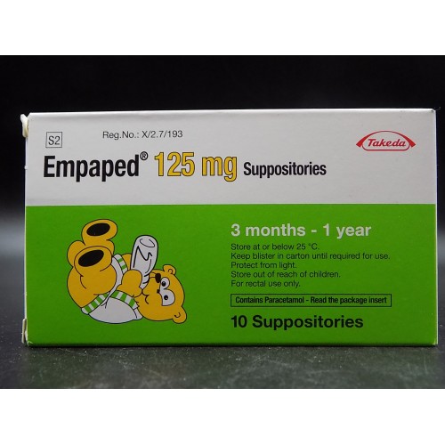 Empaped Supps 125mg 10’s – DelMed