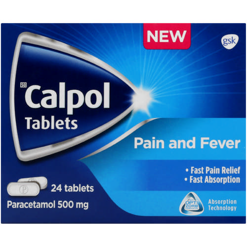 CALPOL TABS 24s – DelMed