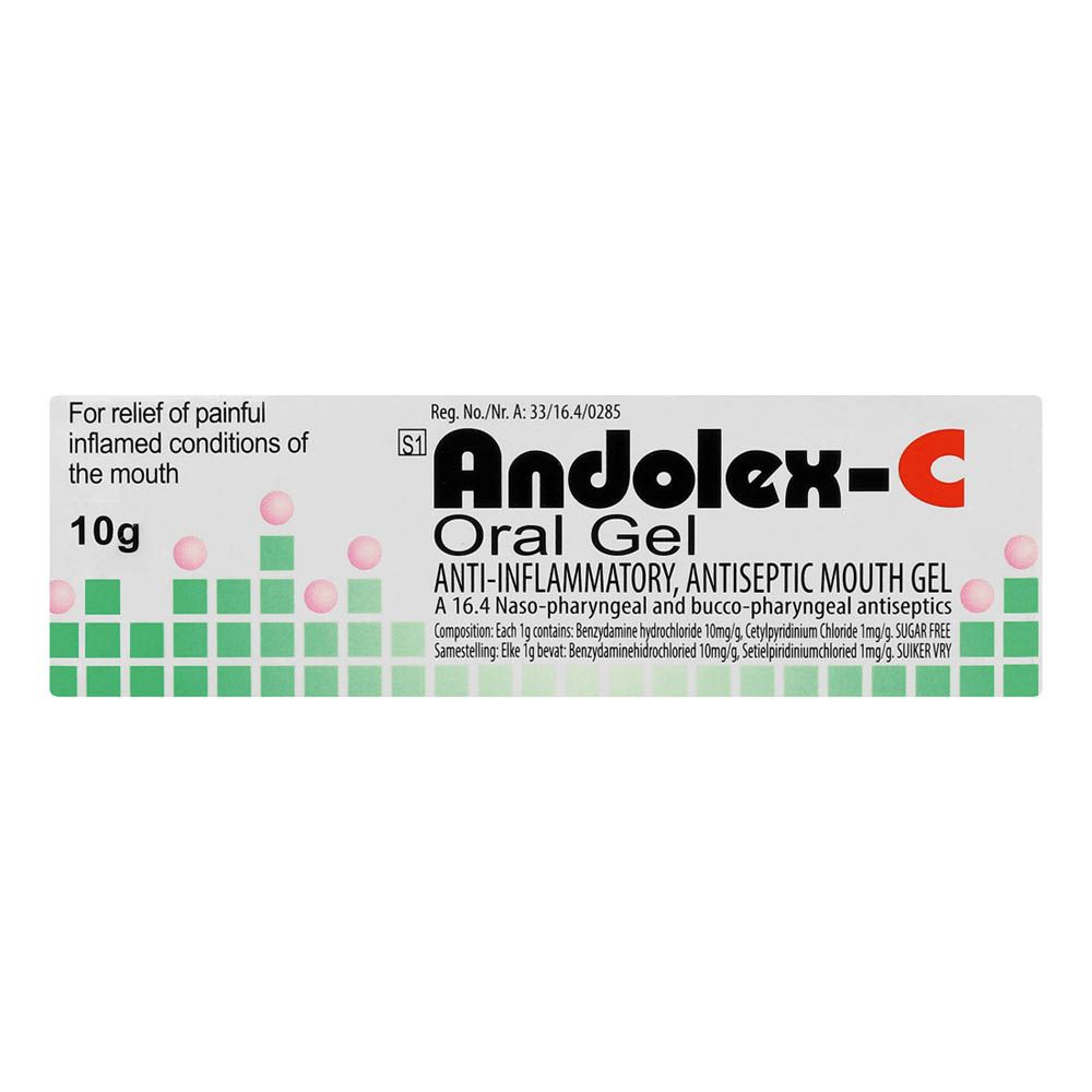 Andolex C Oral Gel 10g – DelMed