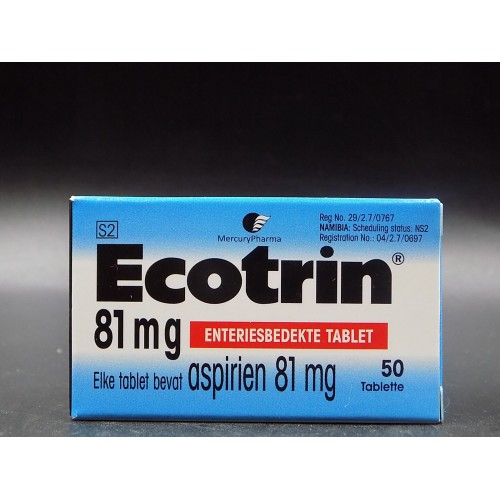 Ecotrin Tabs 50’s – DelMed