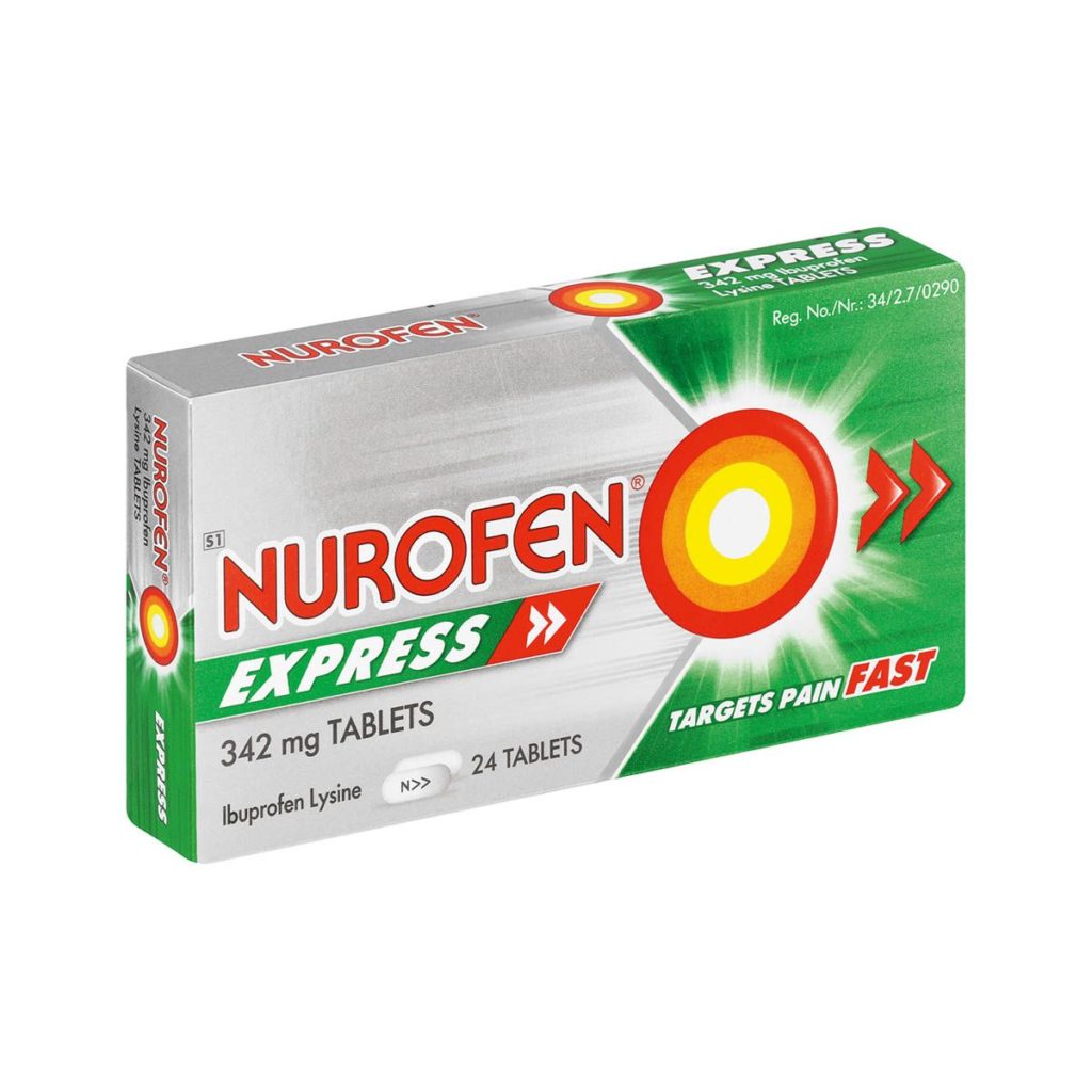 Nurofen Express Tabs 24’s – DelMed
